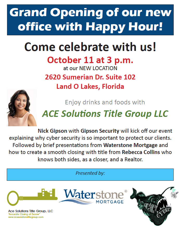 Events - Ace Solutions Title Group